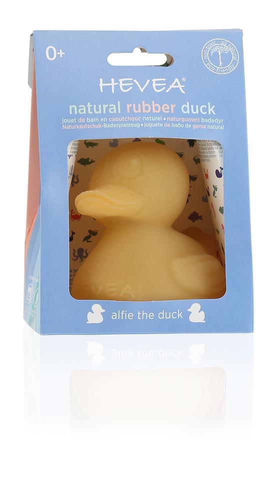 Hevea Alfie Duck Natural Rubber Bath Toy – Little Earth Nest