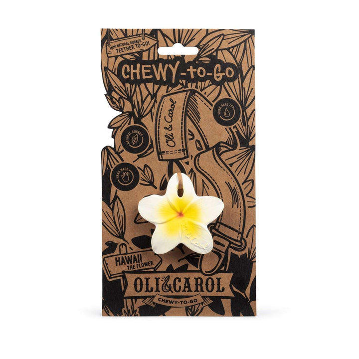 Hawaii Flower Teether by Oli and Carol – Little Earth Nest