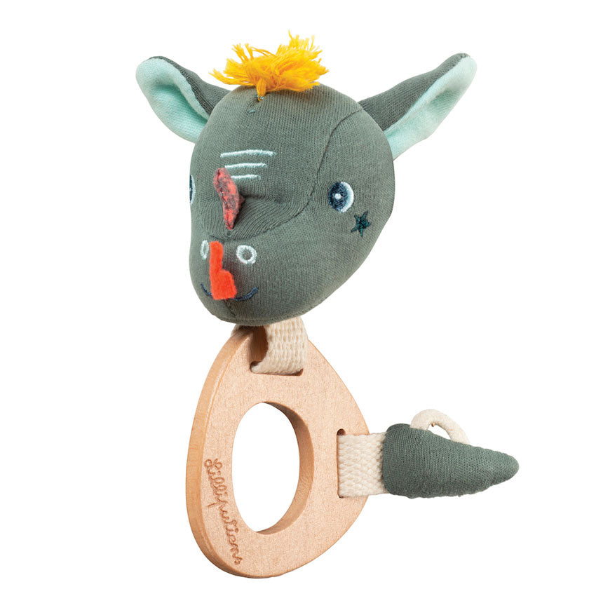 Lilliputiens Joe Eco Wooden Sensory Rattle – Little Earth Nest