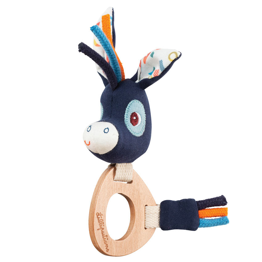 Lilliputiens Ignace Eco Wooden Rattle – Little Earth Nest