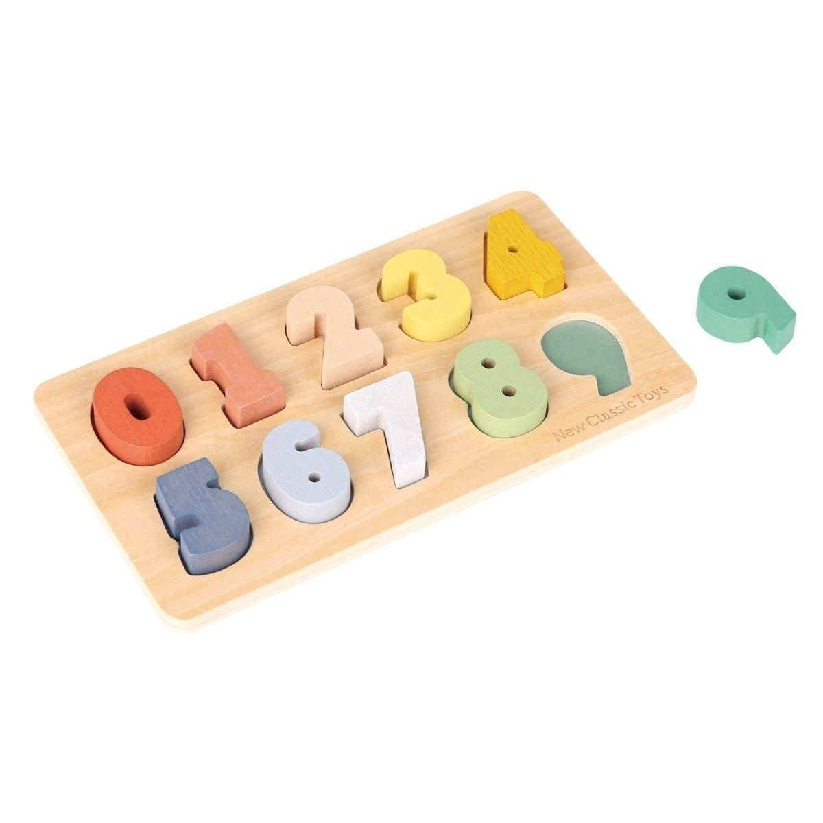Rainbow Number Puzzle New Classic Toys – Little Earth Nest