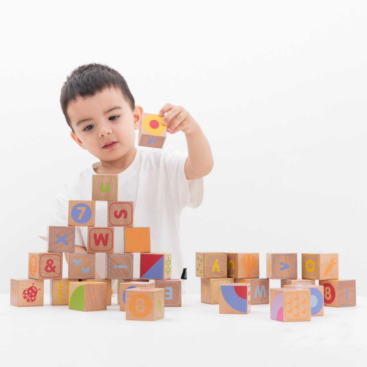 ABC Wooden Blocks New Classic Toys – Little Earth Nest