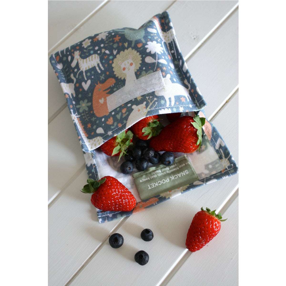 4 My Earth Snack Pocket | Reusable Snack Pockets | Little Earth Nest