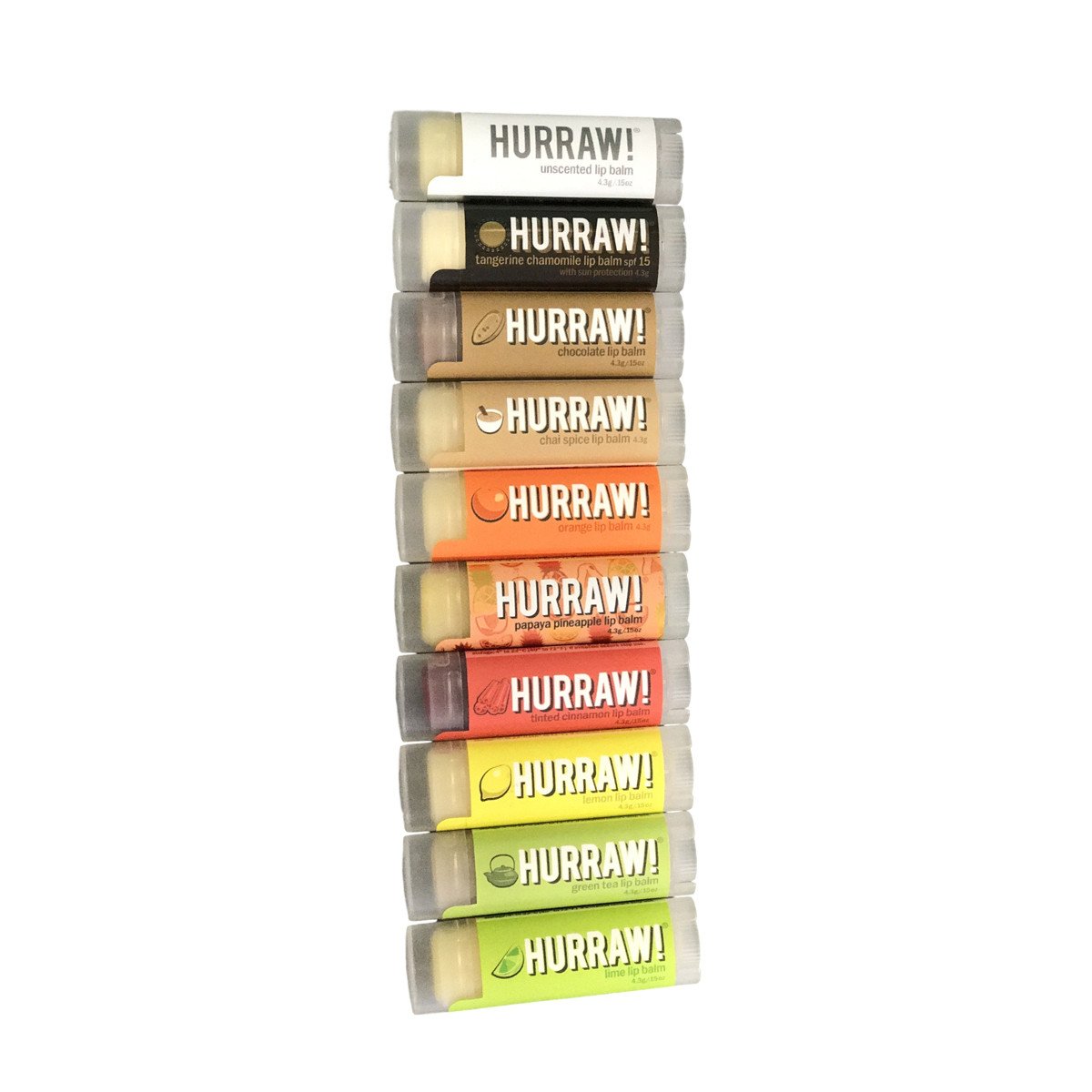 Hurraw Organic and Natural Lip Balm 4.3g – Little Earth Nest