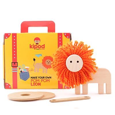 Kipod Pom Pom Lion – Little Earth Nest