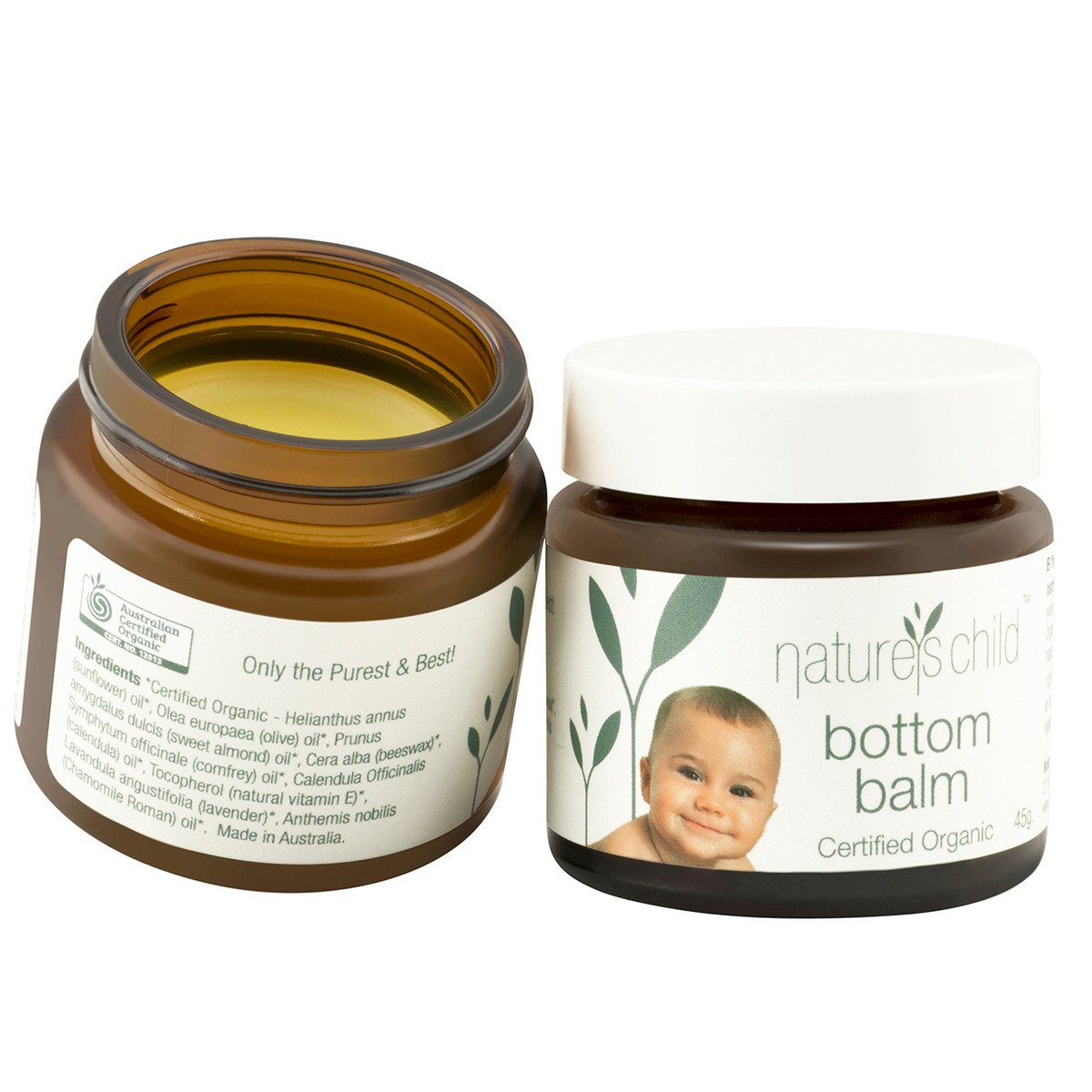 Natures Child Bottom Balm 45g – Little Earth Nest