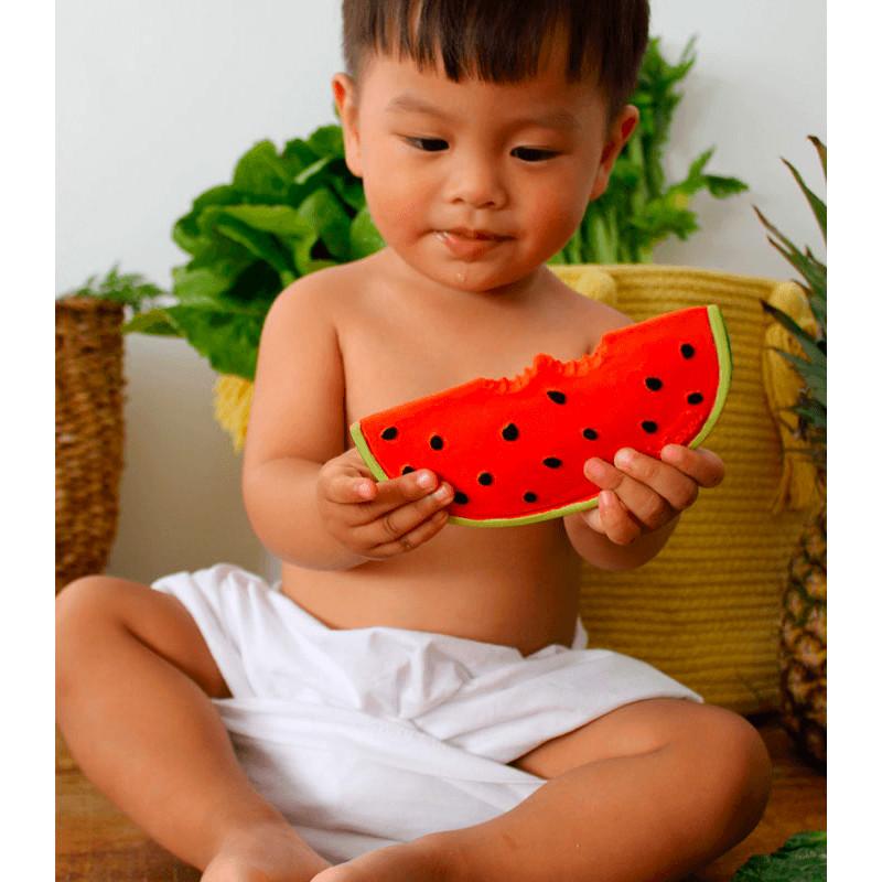 Wally the Watermelon Teether by Oli and Carol – Little Earth Nest